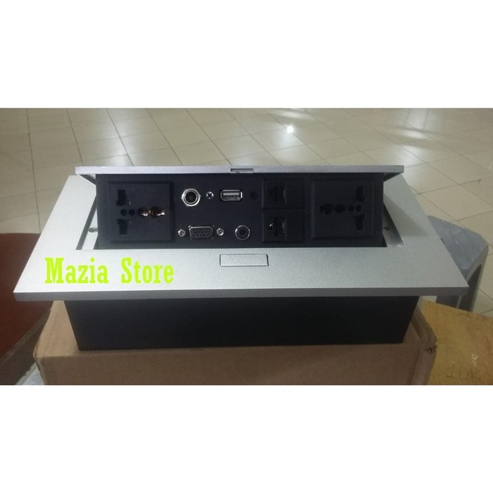 Jual Floor Socket Lantai Listrik, VGA, USB, LAN, LISTRIK | Shopee Indonesia