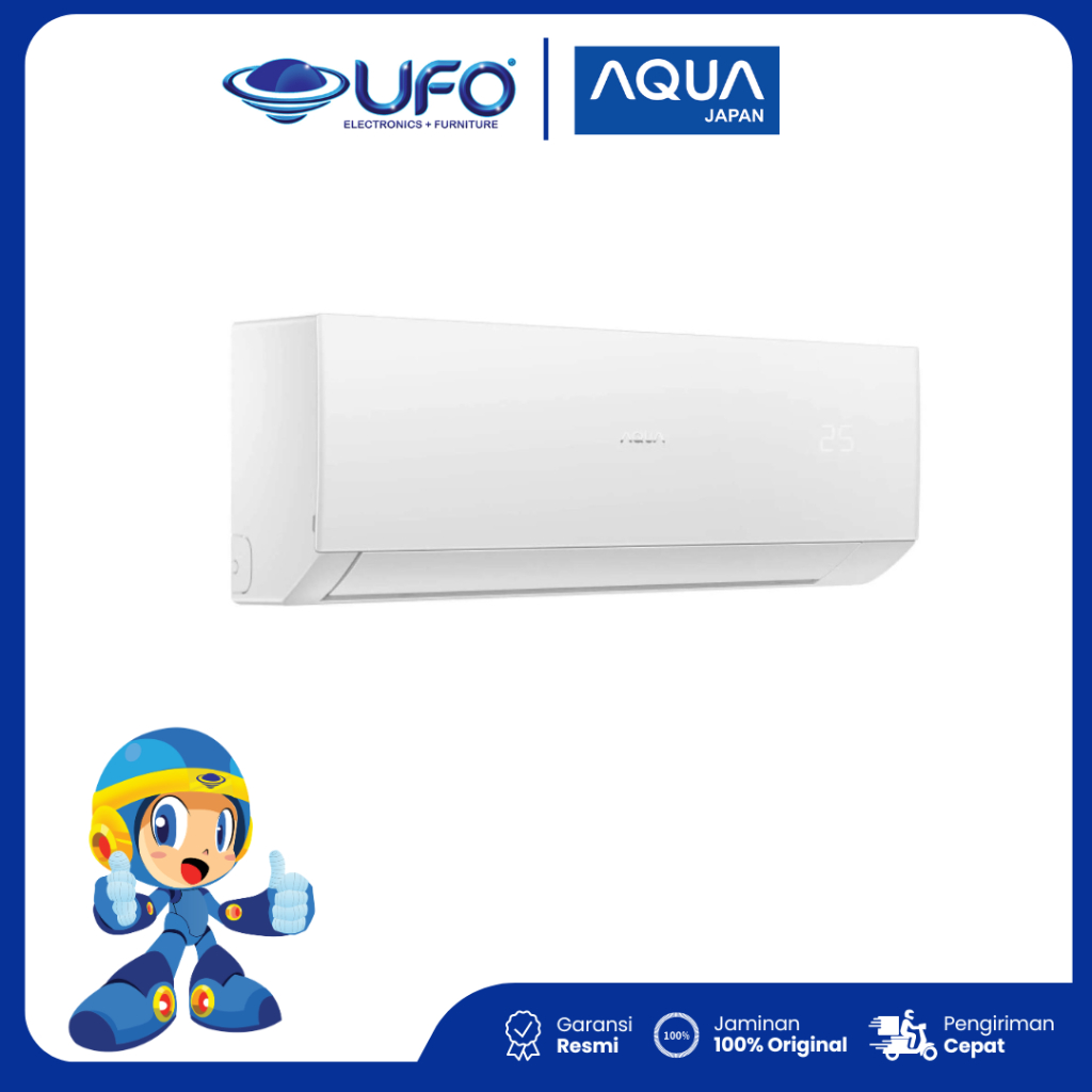 Jual AC AQUA 1 PK INVERTER CLEAN COOL SERIES AQAKR9VQC(L) | Shopee ...