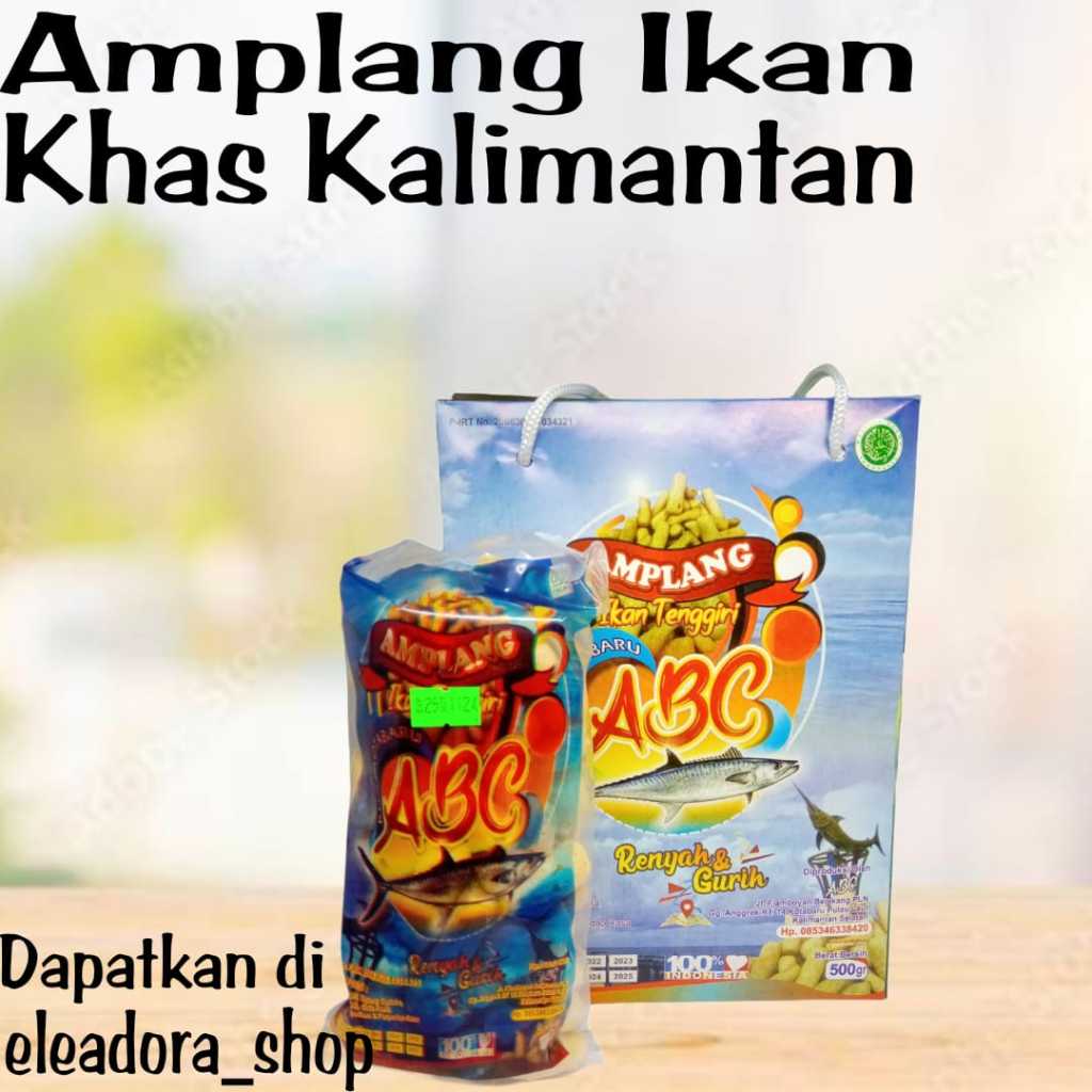 Jual Amplang Ikan Tenggiri ABC - Kotak Kecil - Amplang Khas Kota Baru ...