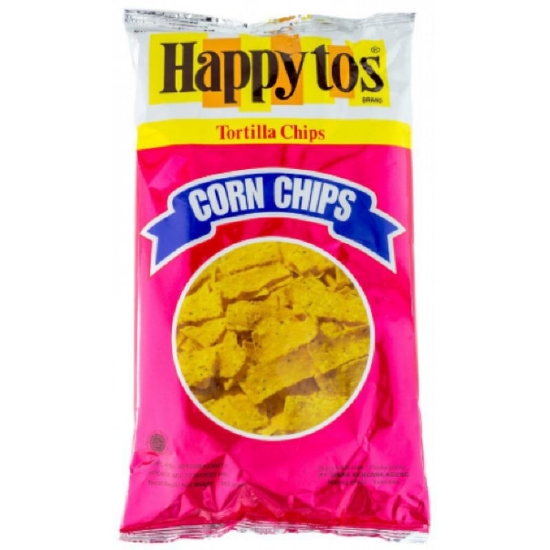 Jual Happy Tos Tortilla Chips Corn Merah dan Hijau 160g | Shopee Indonesia