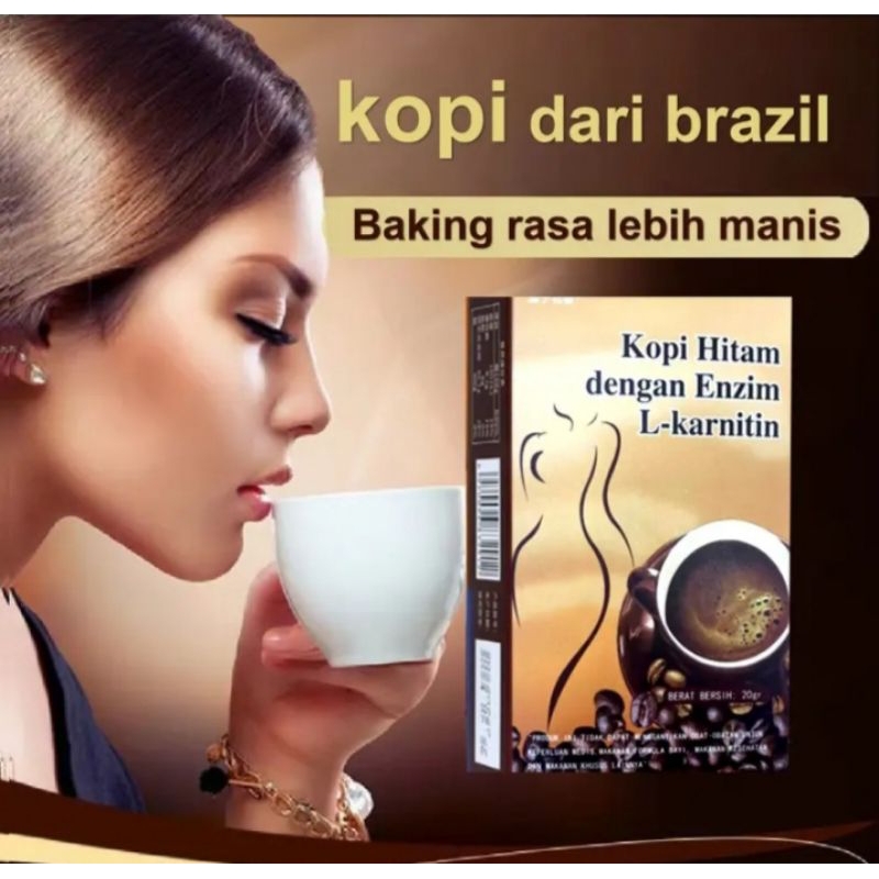 Jual L KARNITIN KOPI HITAM UNTUK DIET RENDAH GULA RENDAH LEMAK | Shopee ...
