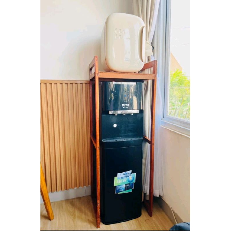 Jual rak dispenser tinggi 125 cm untuk dispenser duduk rak bunga rak ...