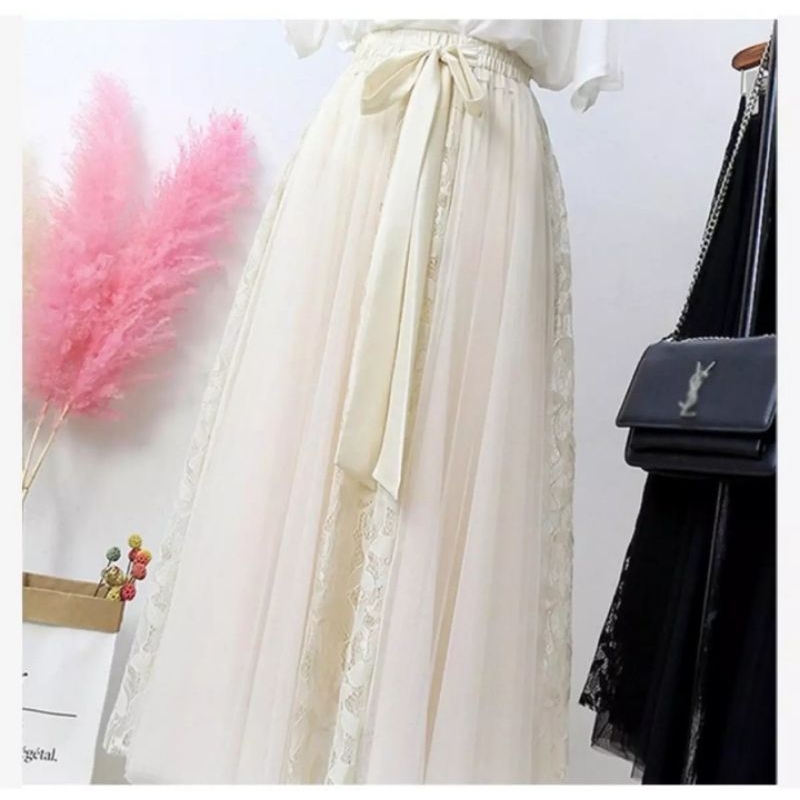 Jual ROK TILE TUTU KOMBINASI TERBARU RENDA BORKAT KE KINIAN WANITA ...