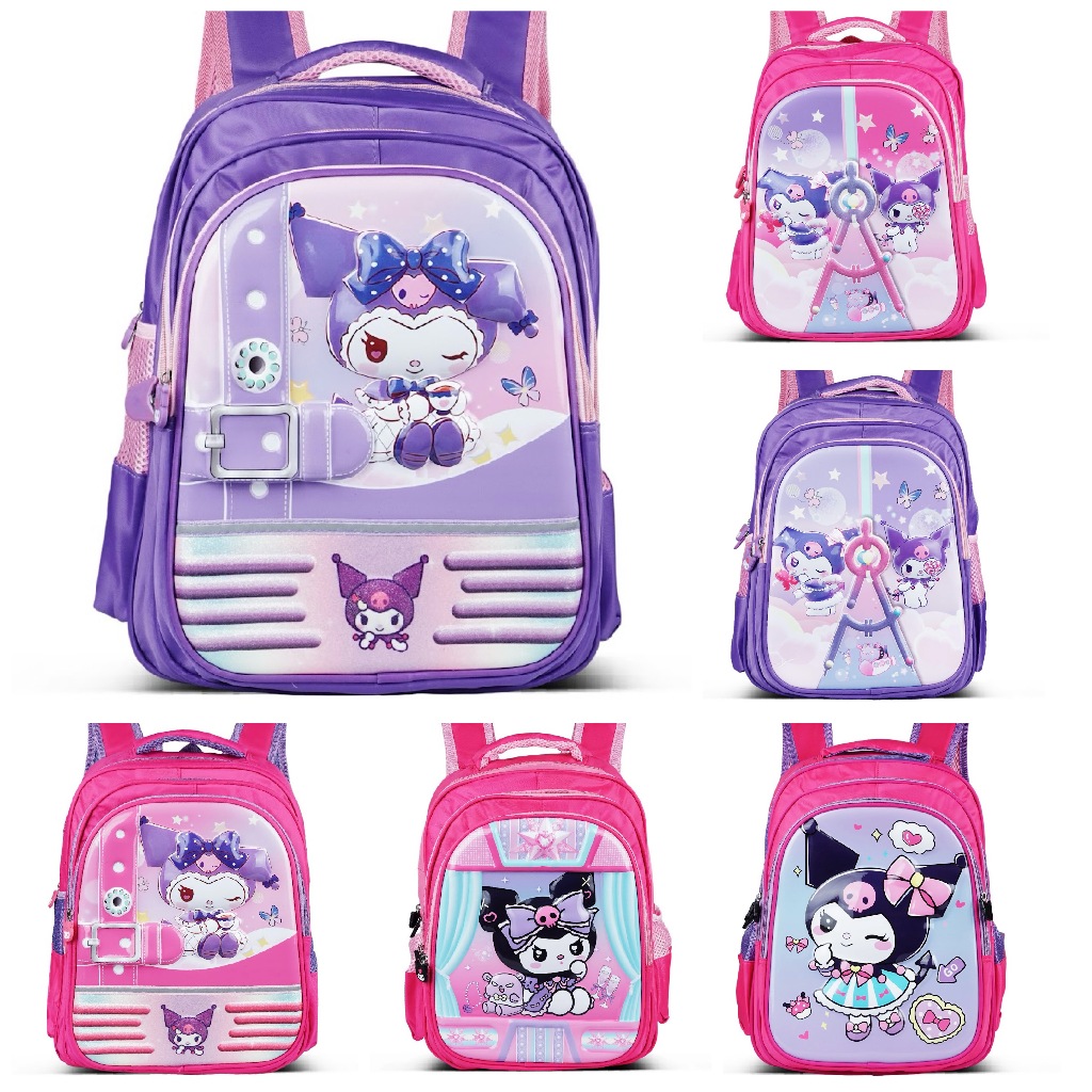Jual Tas Ransel Kuromi Melody Sanrio Ransel Anak Anak Perempuan Ransel Sekolah Anak TK SD ...