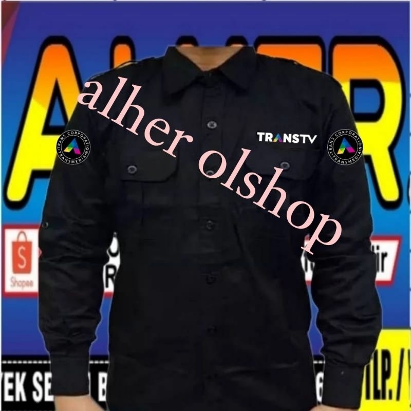 Jual kemeja trans TV baju trans TV seragam trans TV pdh trans TV kemeja ...