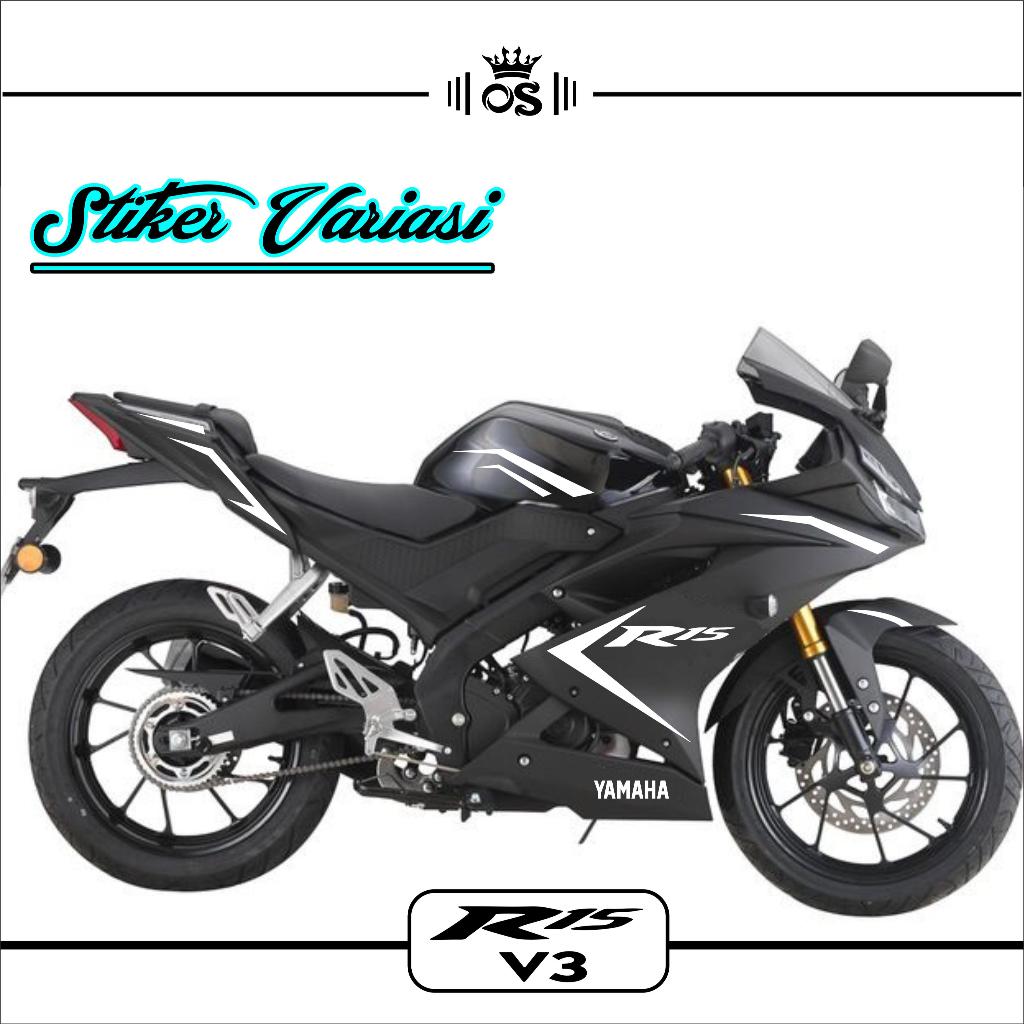 Jual STICKER CUTTING YAMAHA R15 V3 / MTF 1 / STRIPING TERBARU / STICKER ...