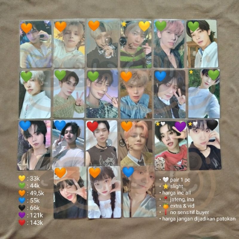 Jual pc photocard txt yeonjun soobin beomgyu taehyun hueningkai tomorrow x together | Shopee ...