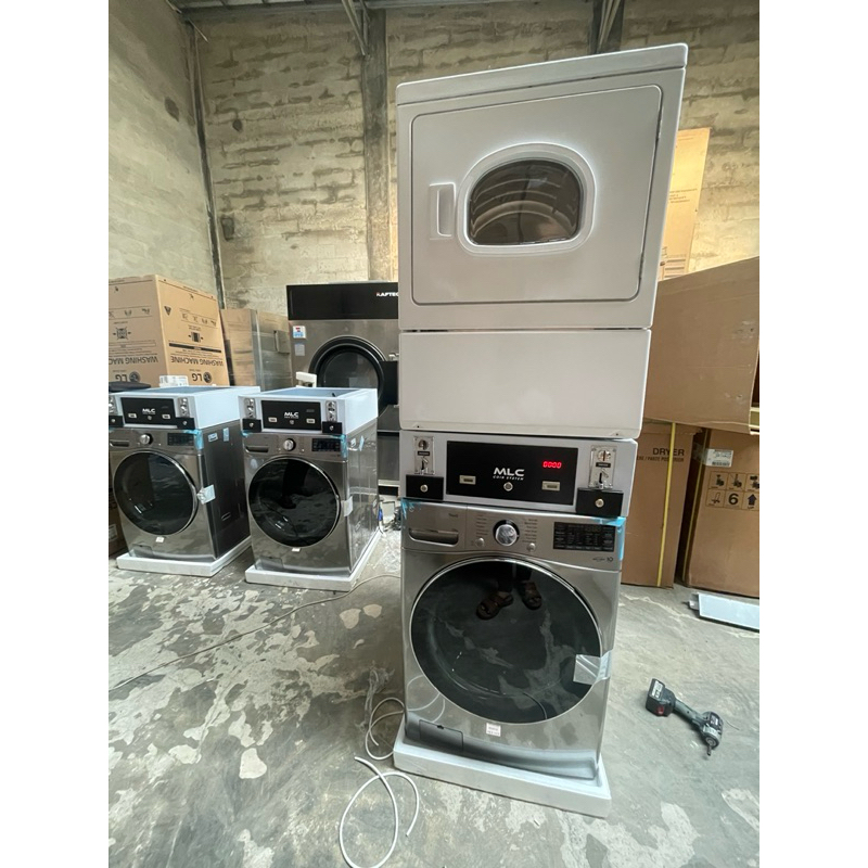 Jual Washer LG 20kg SpeedQueen Kaca Coin Operated Self Service | Shopee ...