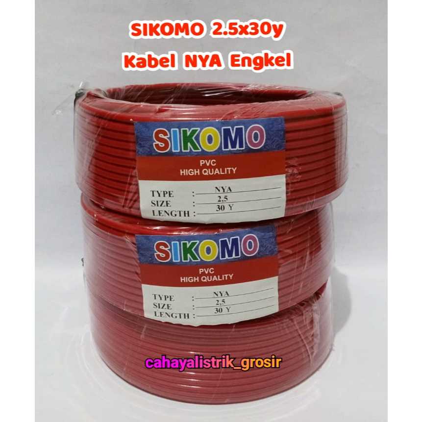 Jual Kabel NYA Kabel Engkel / Tunggal Kabel Kawat Isi 1 SIKOMO Ukuran 2 ...