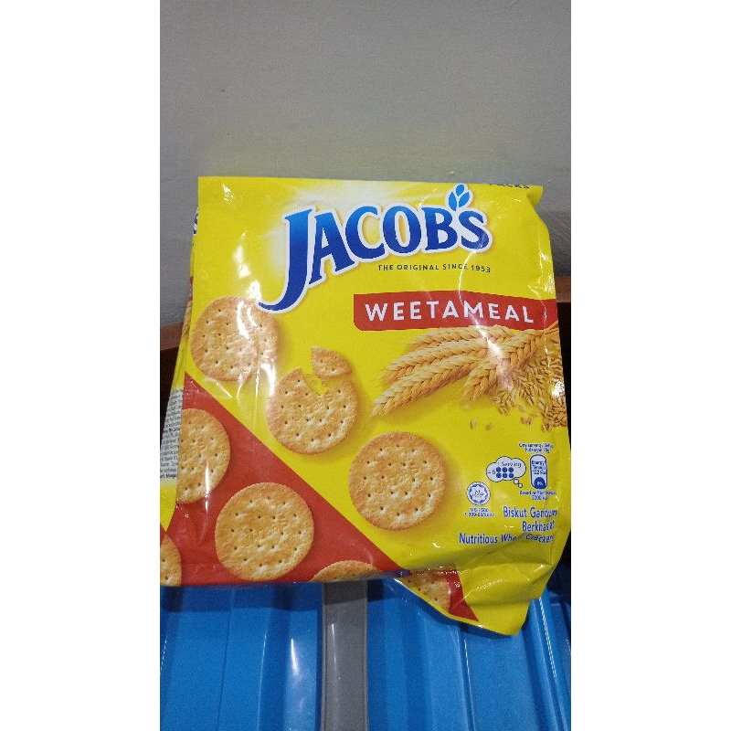 Jual Biskuit Jacobs / Jacob's original Cream Cracker 600 gr / Roti Jacobs | Shopee Indonesia