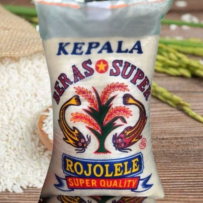 Jual Beras Rojo Lele 5kg / Kepala Beras Super Rojolele 5kg Super ...