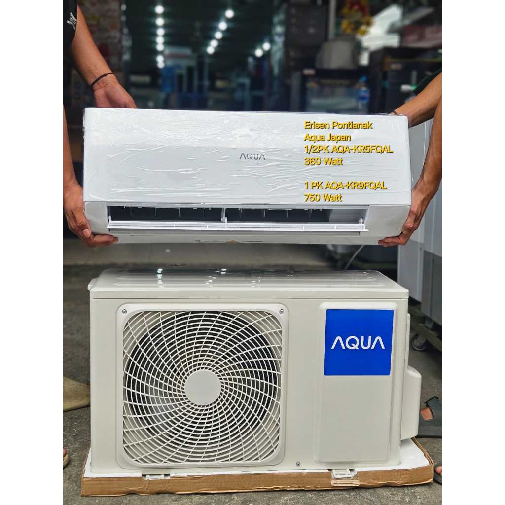 Jual AQUA JAPAN AC 1/2 PK AQA-KR5FQAL (UNIT ONLY) / 1 PK AQA-KR9FQAL ...