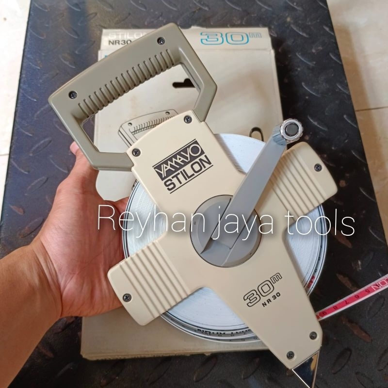 Jual Meteran rol meteran tanah panjang 30 meter 50 meter 100 Meter ...