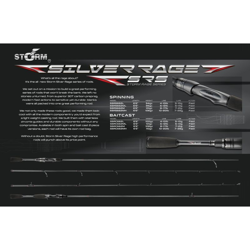 Jual Rod / JORAN STORM RAGE SERIES SILVER RAGE | Shopee Indonesia