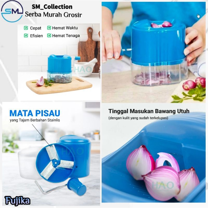 Jual Alat pengiris Bawang/Alat perajang/Penggiling bawang Fujika ...