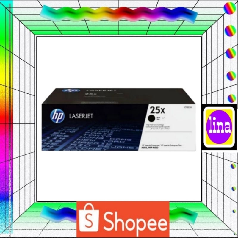 Jual TONER HP LASERJET 25X (CF325X) BLACK ORIGINAL | Shopee Indonesia