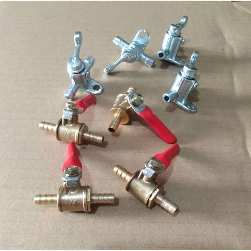 Jual Kran bensin kuningan dan chrome universal semua motor per 1 pcs | Shopee Indonesia