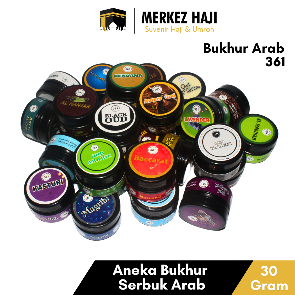 Jual Bukhur Buhur Dupa Bubuk Premium 30 Gram - Beragam Aroma ...