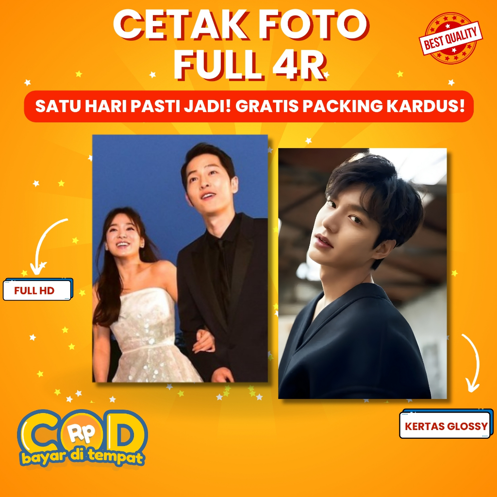 Jual Cetak Cuci Foto Poto Photo Full 4R Asli COD Sehari Jadi Palaroid Custom Glossy Aesthetic ...