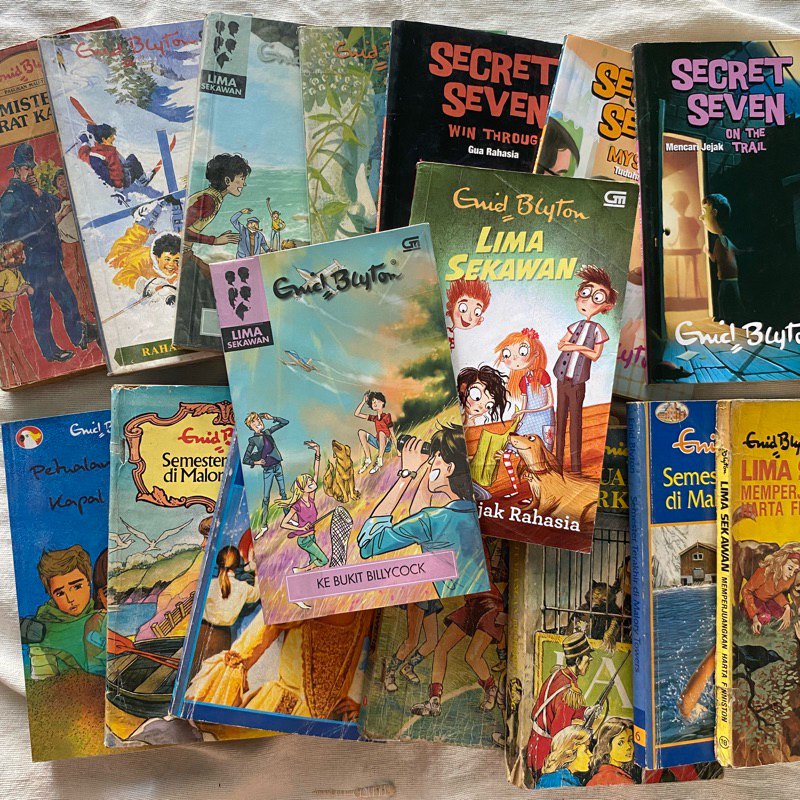 Jual Buku Novel Karang Setan Lima Sekawan Sapta Siaga Seri Petualangan ...