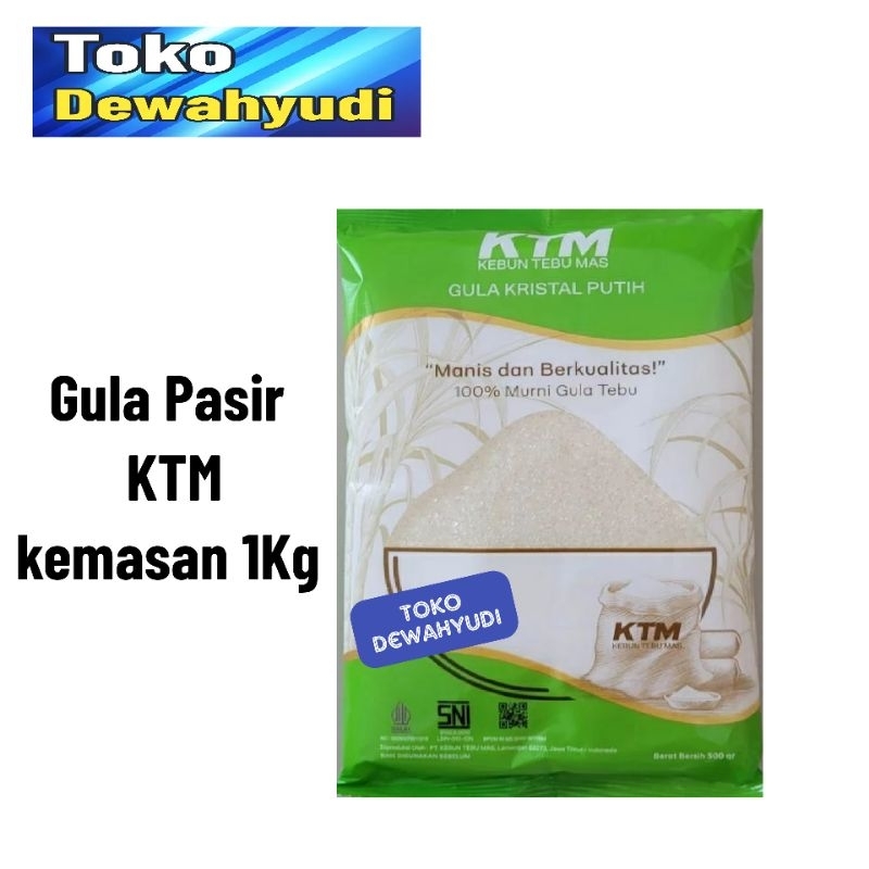 Jual Gula Pasir Premium KTM kemasan 1 kg | Shopee Indonesia