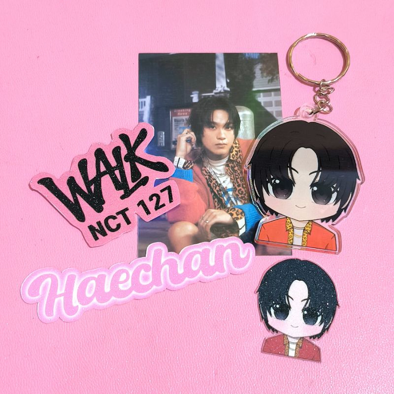 Jual Keychain Chibi NCT 127 Walk ver Ganci Acrylic NCT Gantungan Kunci ...