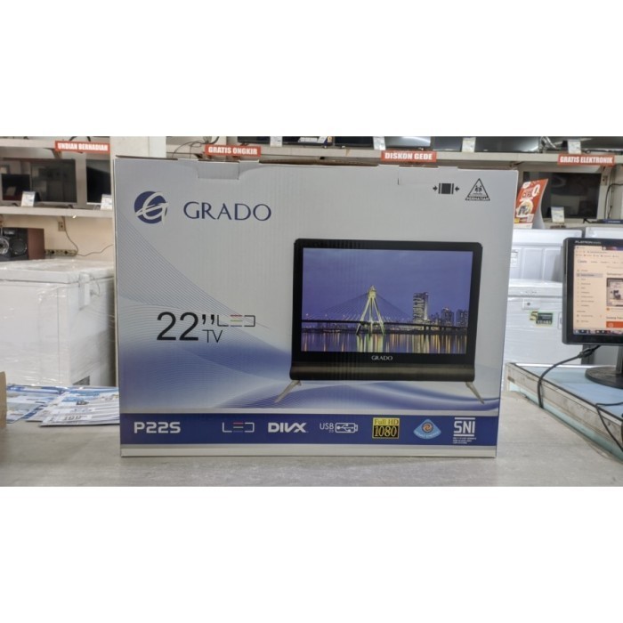 Jual LED GRADO 22 INCH DIGITAL TV GRADO 22INCH DIGITAL | Shopee Indonesia