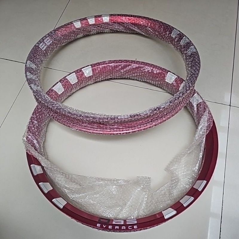 Jual Velg Aluminium 140-17 dan 160-17 RED DBS (BARU) | Shopee Indonesia