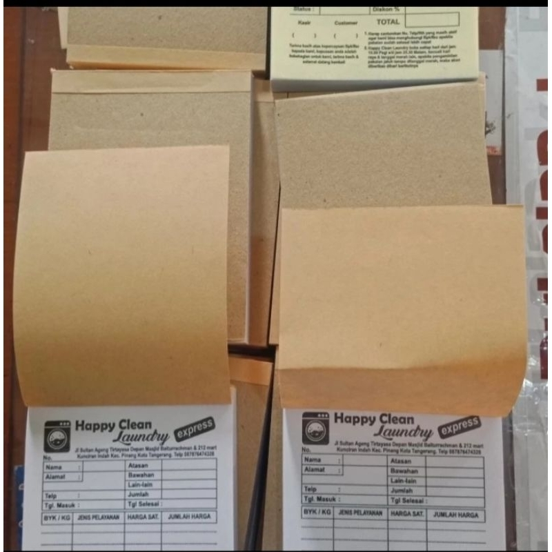 Jual Cetak Nota Custome bahan NCR, HVS dan Kertas Buram | Shopee Indonesia
