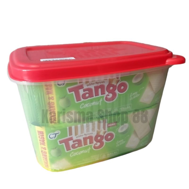 Jual Tango Wafer Coconut 16 gr isi 20 pcs free Sealware | Shopee Indonesia