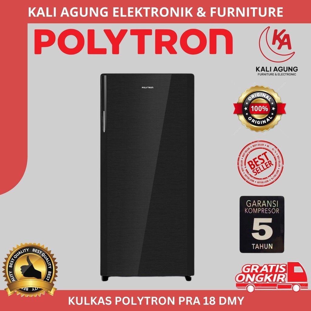 Jual KULKAS POLYTRON 1 PINTU / PRA 18 DMY / GRATIS PENGIRIMAN SERANG ...