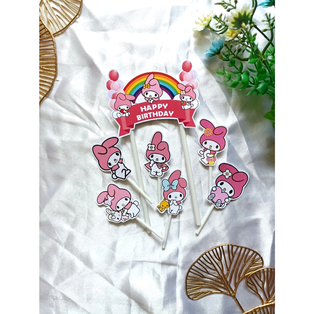Jual Topper cake Karakter Melody Hiasan Kue Ulang Tahun / Snack Tower ...