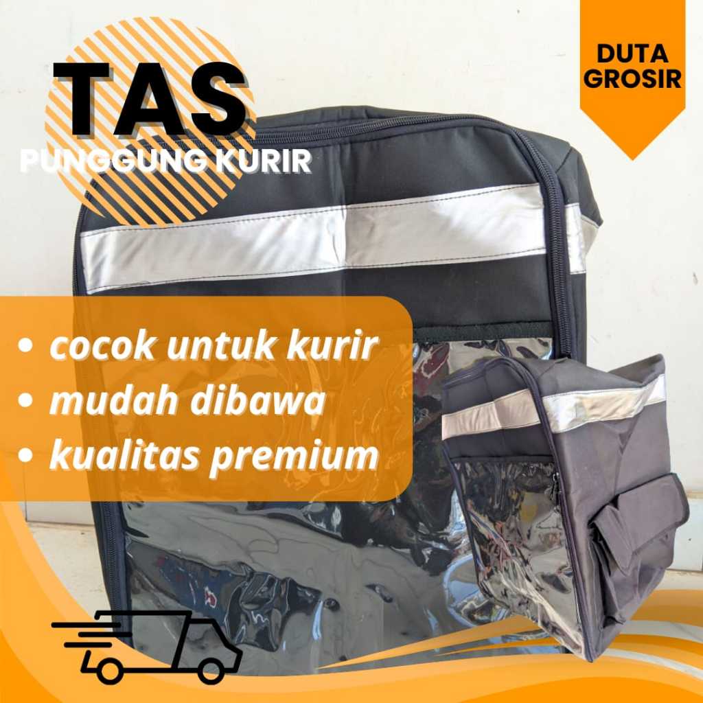 Jual READY!!!! Tas Punggung Kurir Jahitan Rapi mampu membawa banyak ...