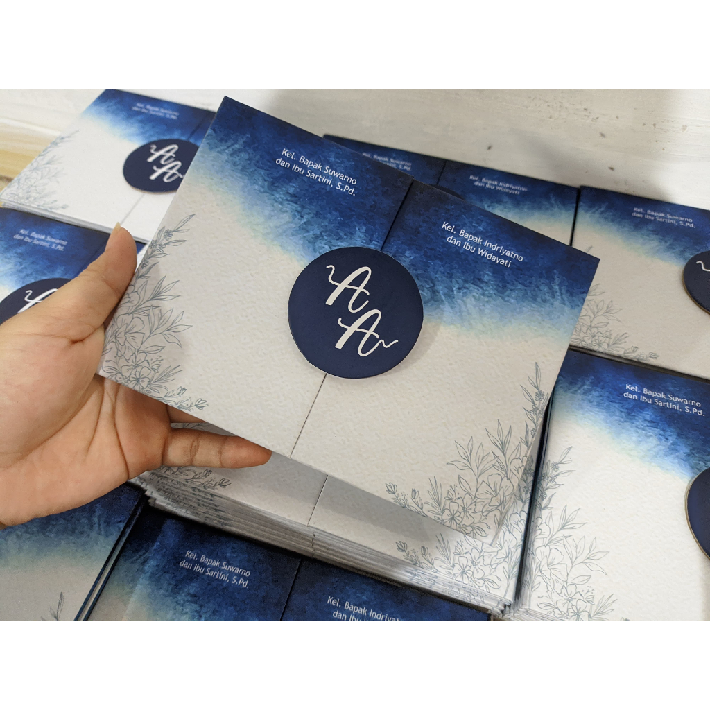 Jual UNDANGAN HARDCOVER TR 01 / Undangan Hardcover Free Custom Desain ...