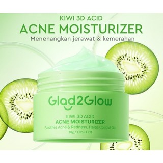 Jual Glad2Glow Kiwi 3D Acid Acne Moisturizer 30g | Untuk Kulit ...