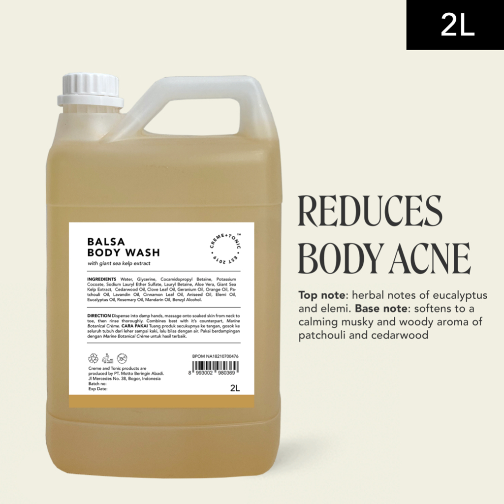 Jual Creme and Tonic Cleansing Body Wash 2000ml (REFILL) | Shopee Indonesia