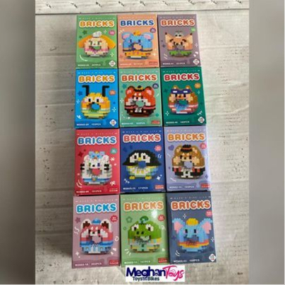 Jual Lego donut mini bricks nano block blok susun edukasi brik briks ...