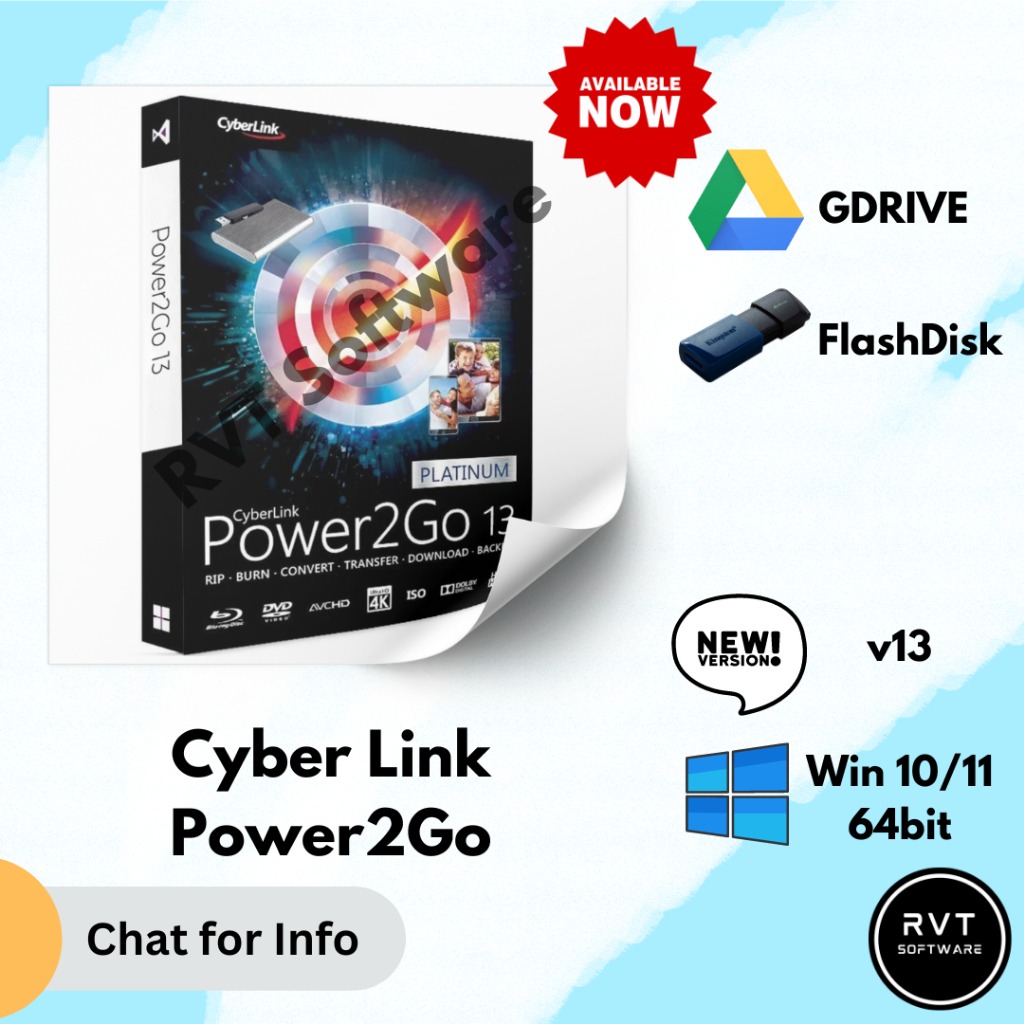 Jual Cyberlink Power2Go (FullVersion) | Shopee Indonesia