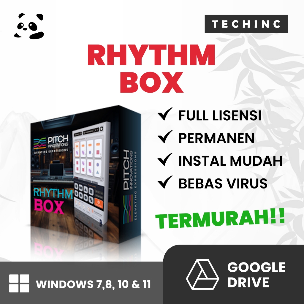 Jual Rhythm Box - Pitch Innovations | Windows VST Audio Plugins | Shopee Indonesia