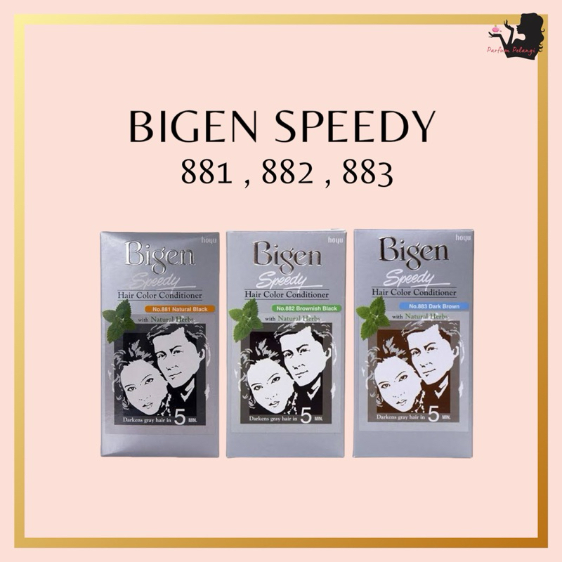 Jual Bigen Speedy Hair color conditioner / pewarna rambut 40gr | Shopee ...
