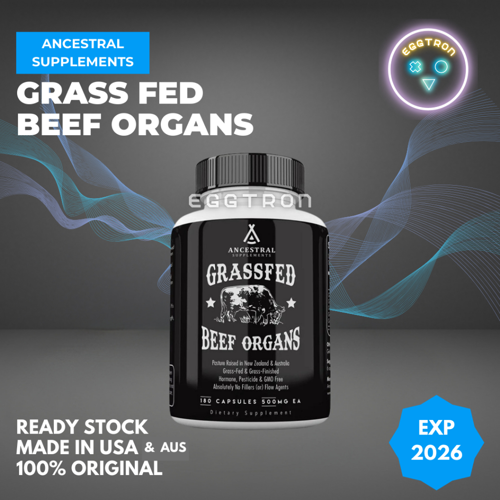 Jual Ancestral Supplements Grass Fed Beef Organs (Desiccated) Liver ...