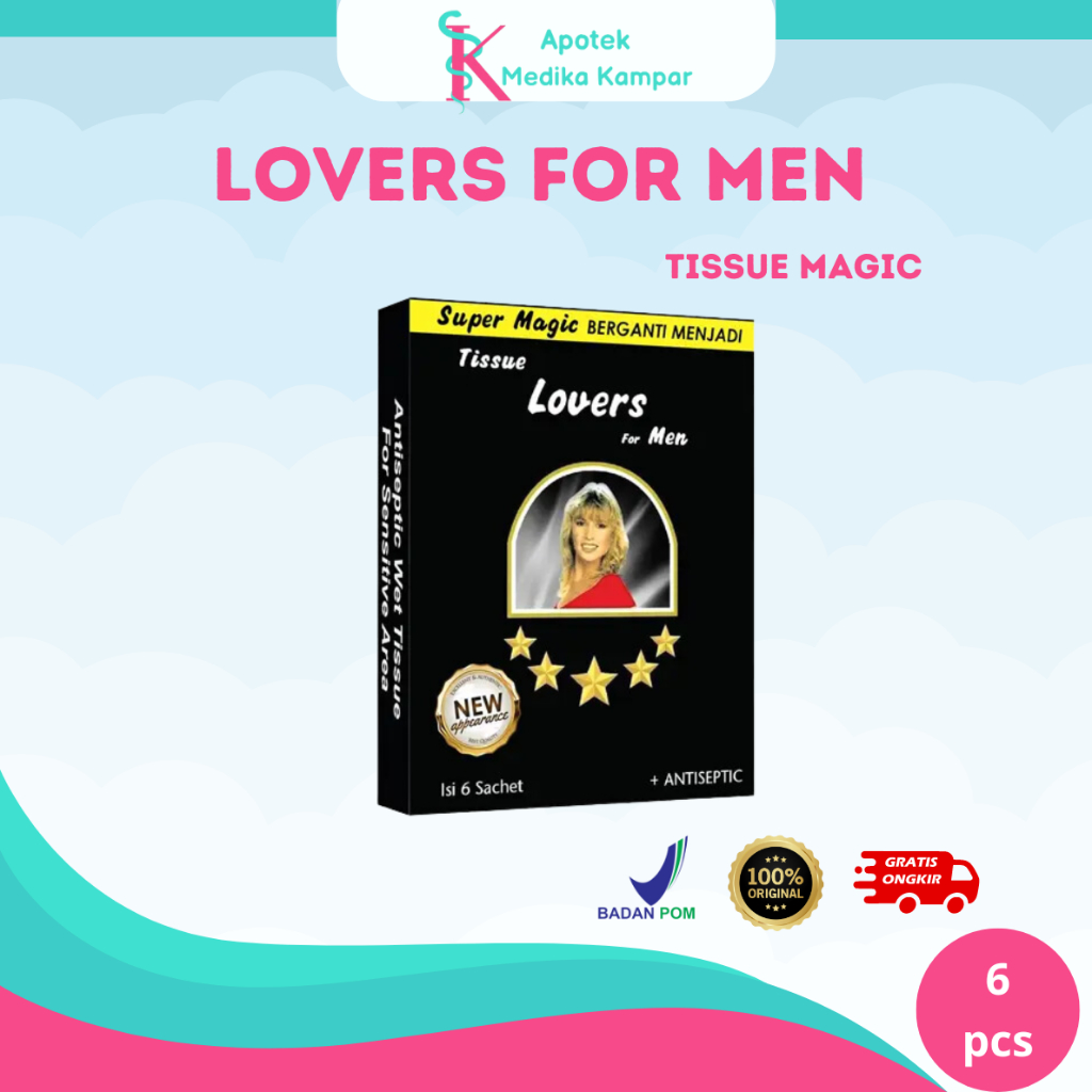 Jual Tissue Antiseptic Magic Power Hitam 6'S | Shopee Indonesia