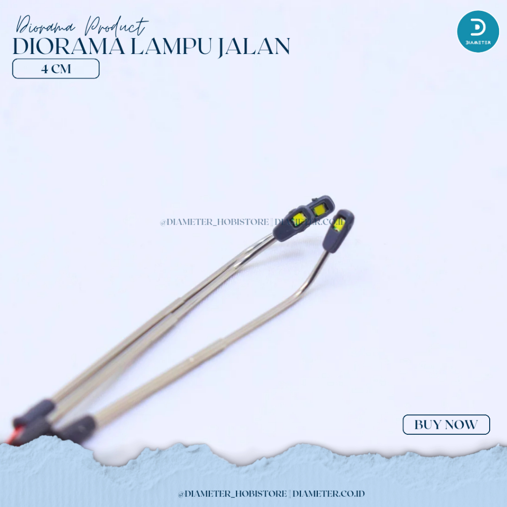 Jual Bahan Maket Diorama Lampu Jalan/Street Lamp/LED Lampu Penerangan ...