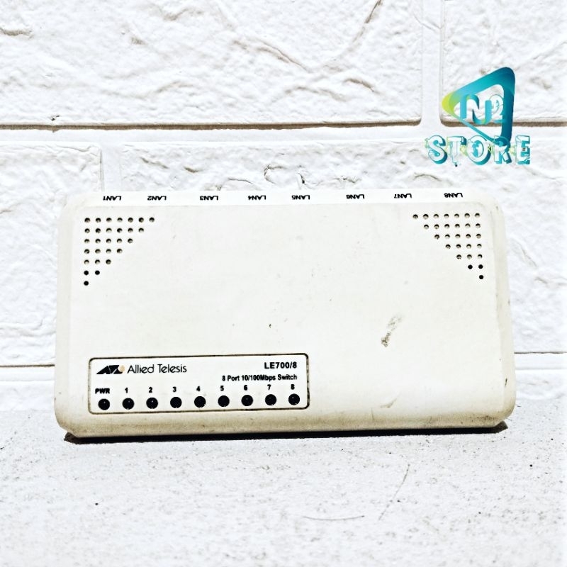 Jual Allied Telesis Desktop Switch 8 Port 10/100 Mbps, Plastic Case - AT-LE700 | Shopee Indonesia