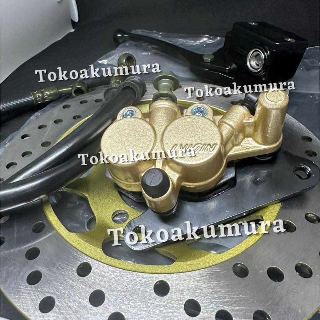 Jual Master rem atas assy selang kaliper plus piringan depan Supra X 125 karisma Supra fit x ...