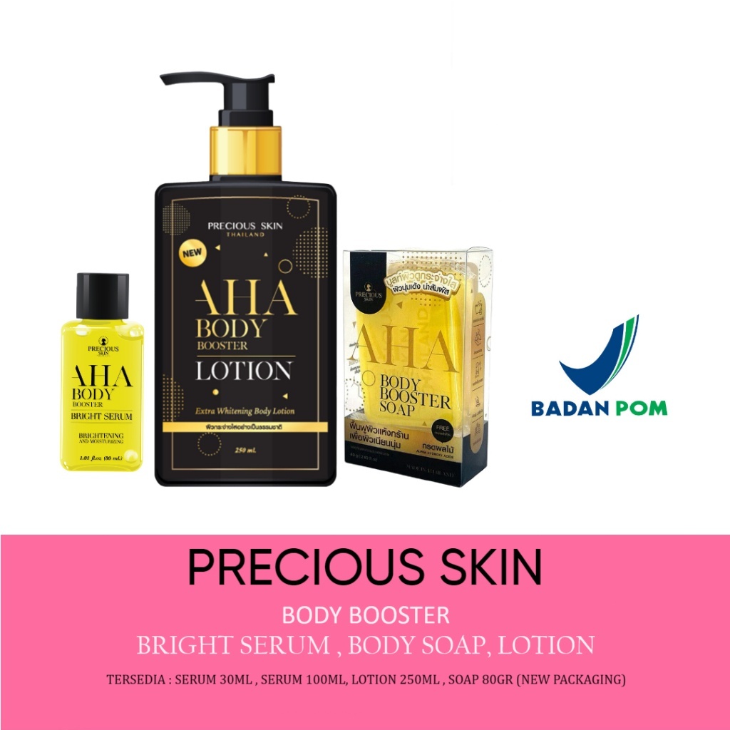 Jual PRECIOUS SKIN AHA BODY BOOSTER SERIES - AHA Bright Serum 30ml ...