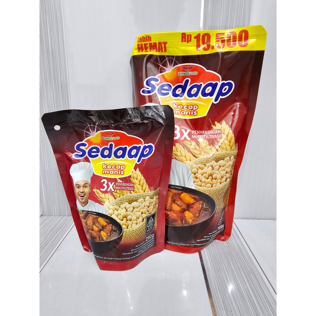 Jual Sedaap Kecap Manis Refill 700g | 292g | Shopee Indonesia