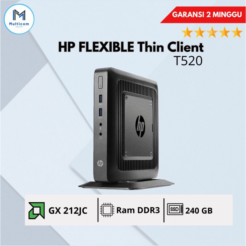 Jual MINI PC THINK CLIENT HP T520 AMD GX-212JC RAM 4 GB | Shopee Indonesia