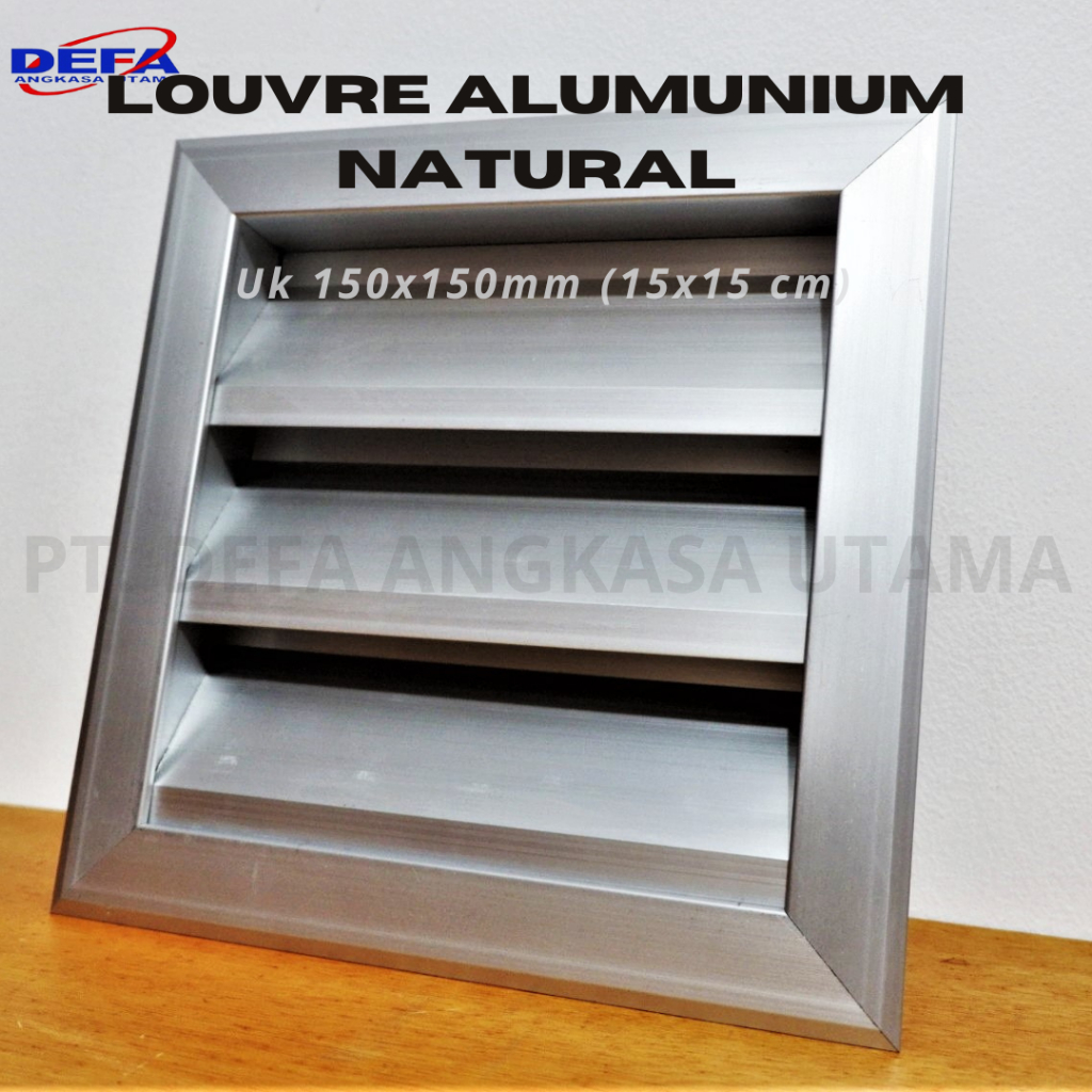 Jual (Preorder)Louvre/Kisi/Jalusi Alumunium Uk 15x15 cm (150x150mm ...