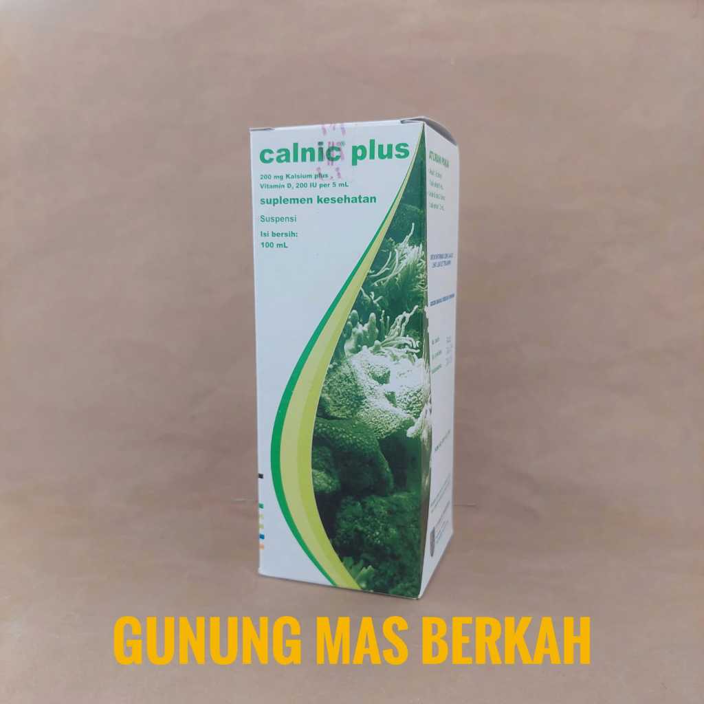 Jual CALNIC PLUS SIRUP Calnic Plus Syrup Suspensi Isi 100 ml - Memenuhi ...
